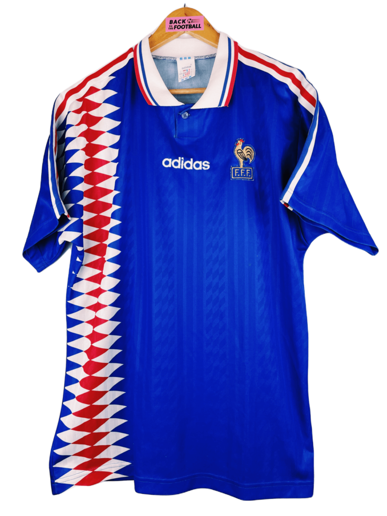 Maillot vintage 1994 / 1996 - France (M) - Back To The Football