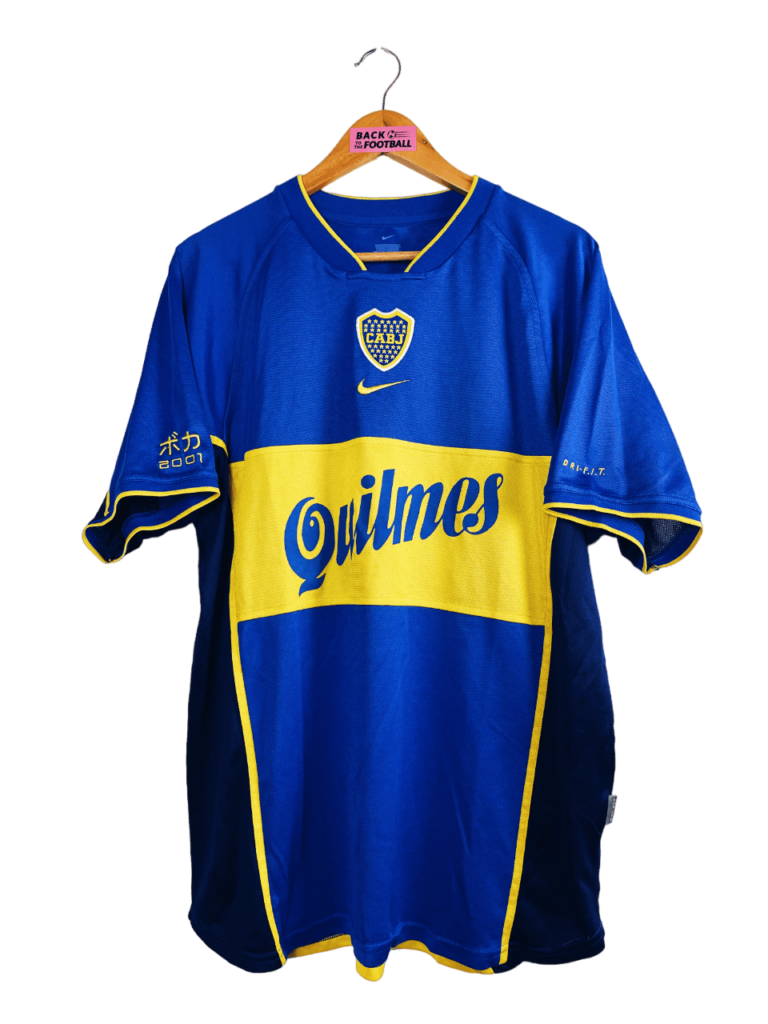 Maillot vintage 2001 / 2002 - Boca Juniors - Intercontinental Cup (XL ...