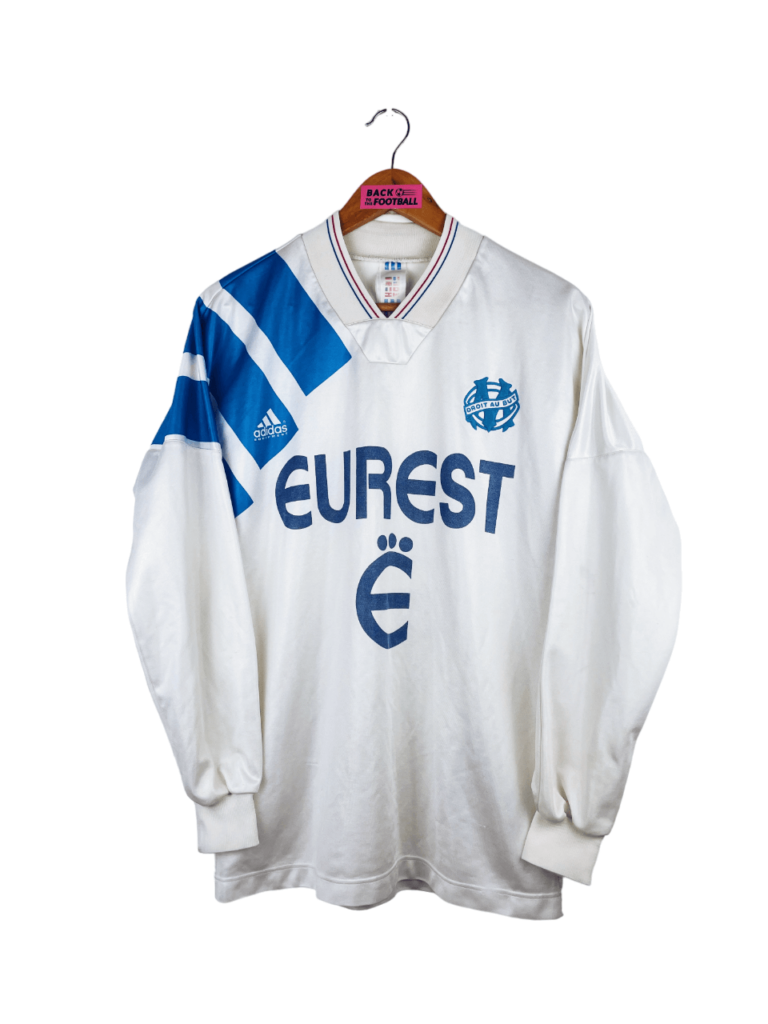Maillot vintage 1992 / 1993 - OM Olympique de Marseille (M) - Back To ...