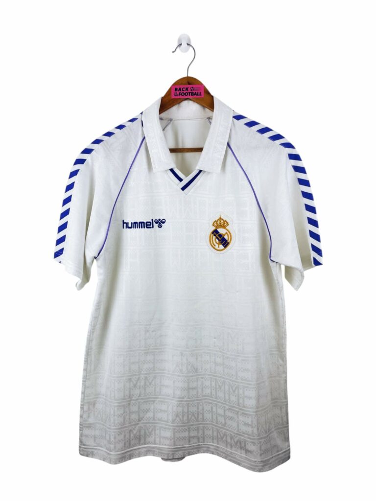 Maillot vintage domicile Real Madrid 1987/1988 (L) - Back To The Football
