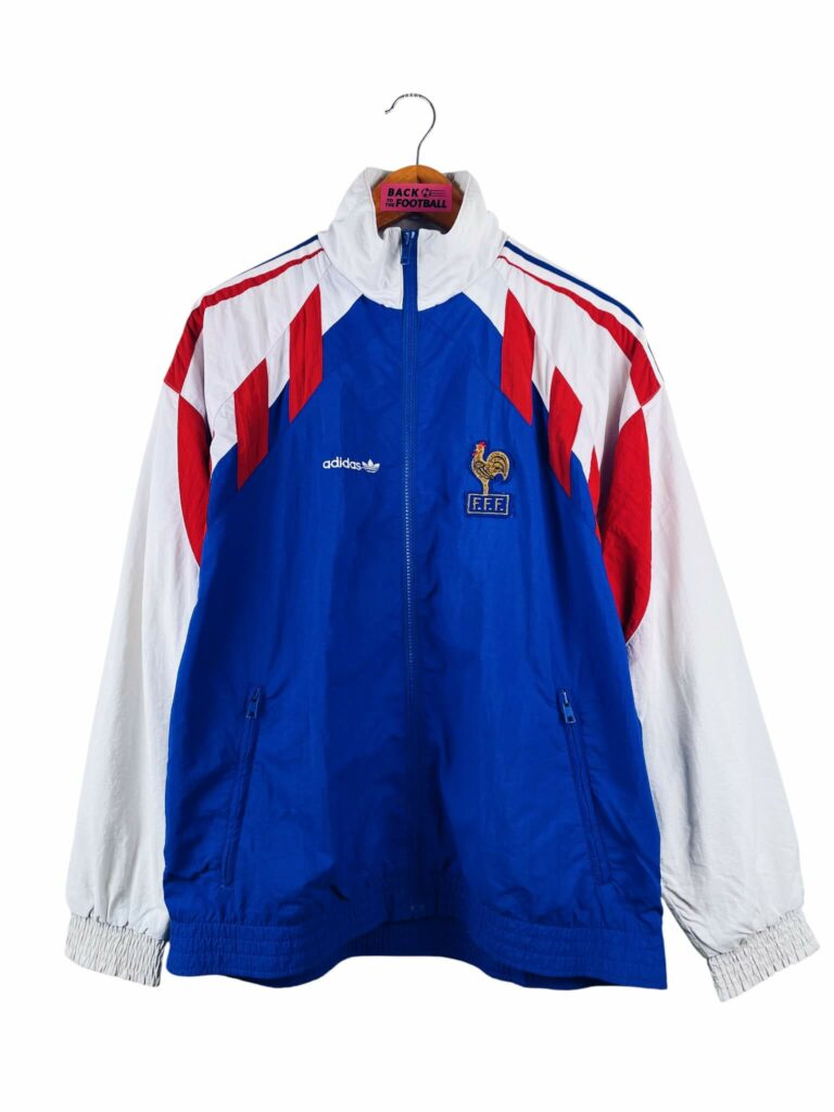Veste vintage équipe de France 1990 (S/M) - Back To The Football